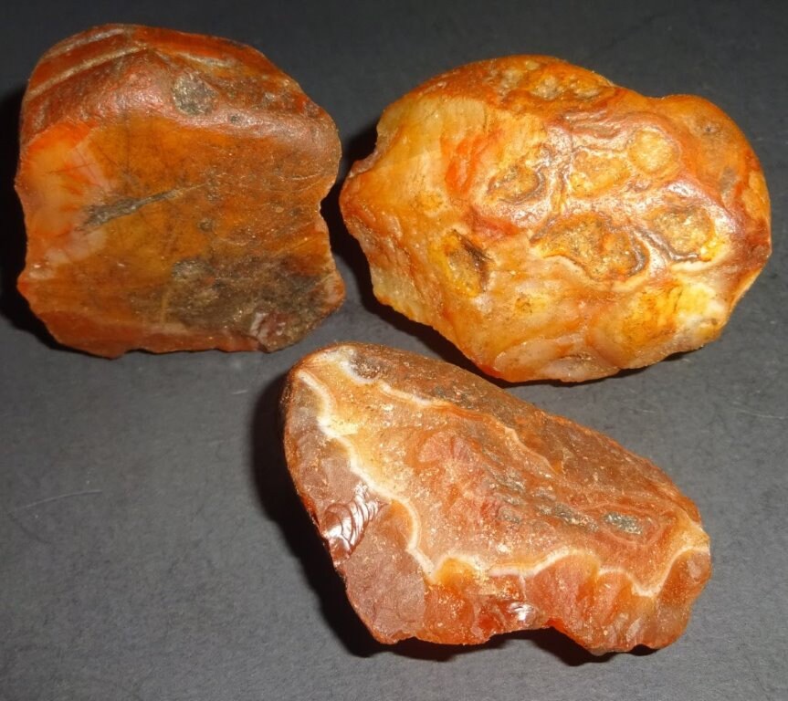 Raw Fire Agate From Mexico Rough 100% Natural Free Form | Etsy