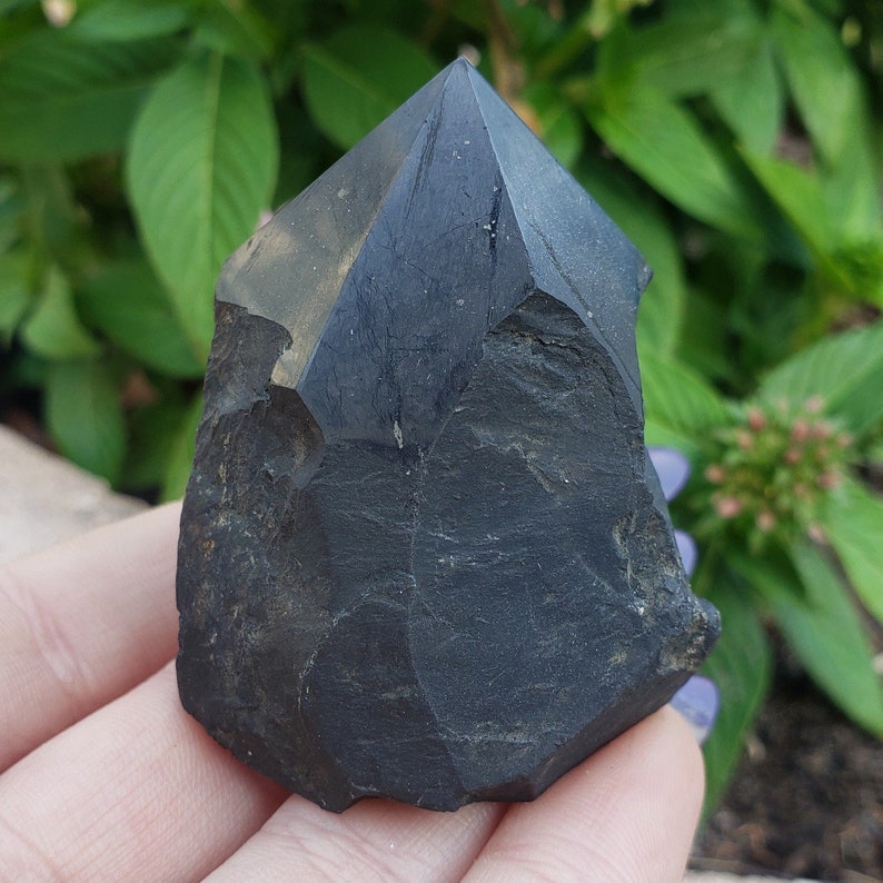 Shungite Rough Free Formed & Semi Polished Standing Point - Etsy