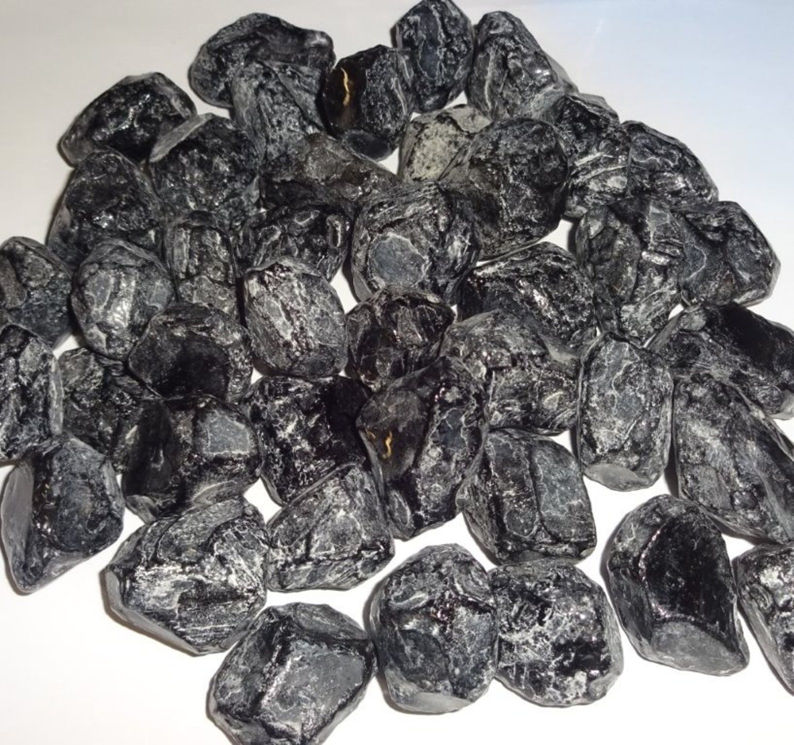 Apache Tears Volcanic Obsidian Natural Healing Crystal Gemstone Rough ...