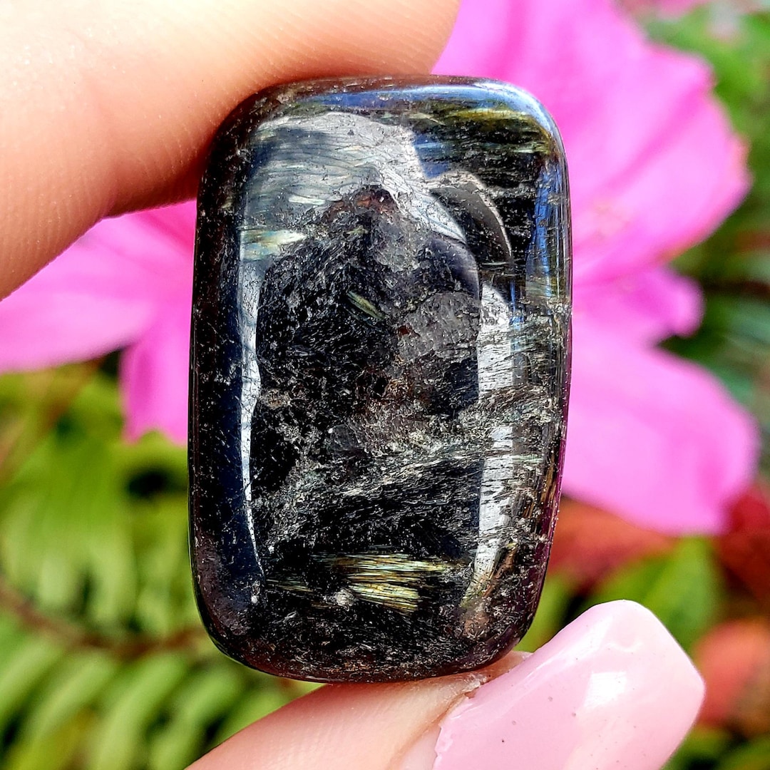 Astrophyllite - A Grade Tumbled & Hand Polished Natural Healing Crystal Gemstone - Choice Pick ...