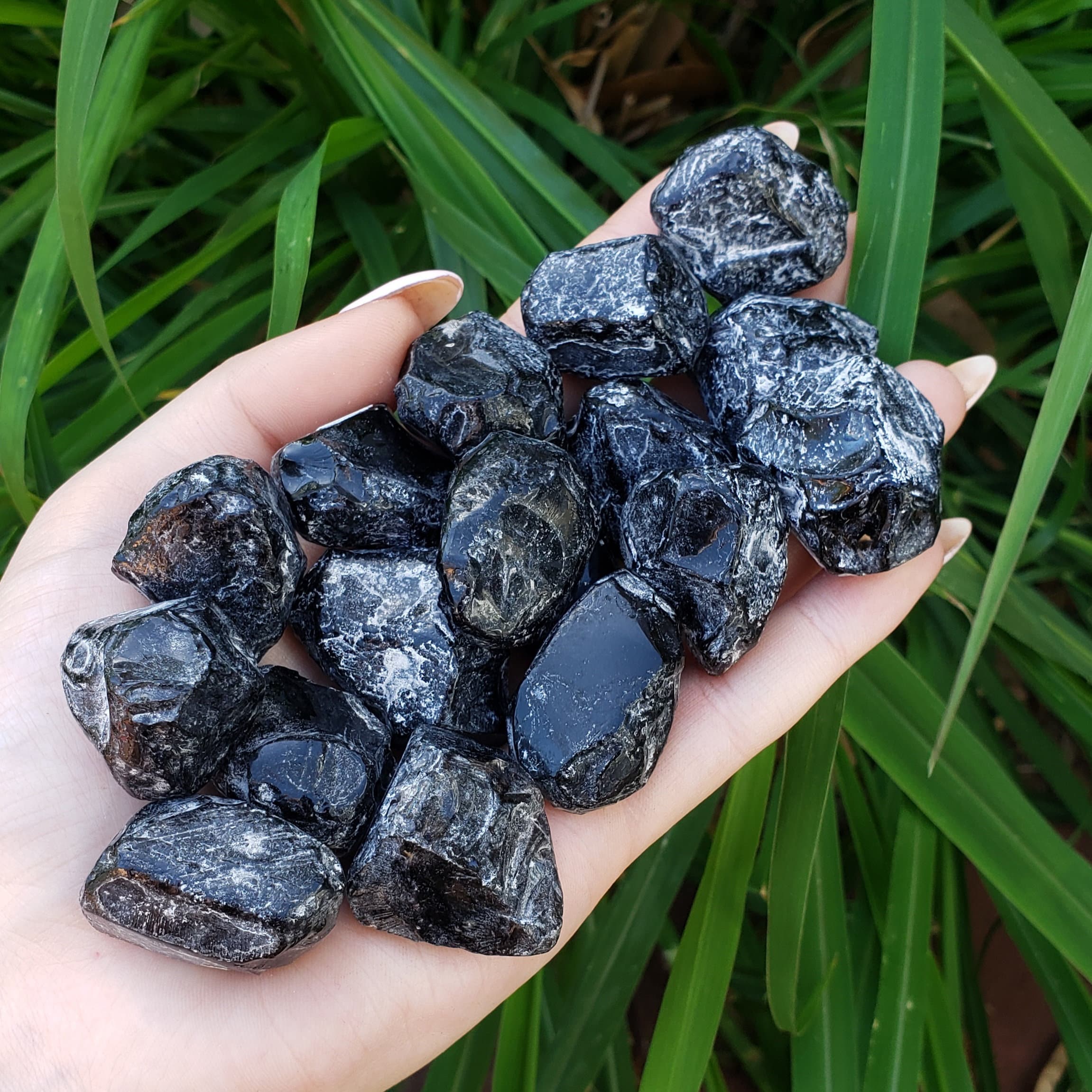 Apache Tears Volcanic Obsidian Natural Healing Crystal Gemstone Rough ...