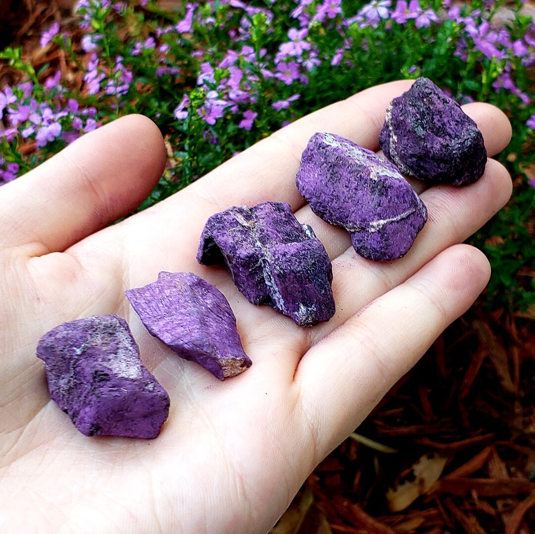 Purpurite From Namibia , South Africa - Rough Raw Crystal Healing ...