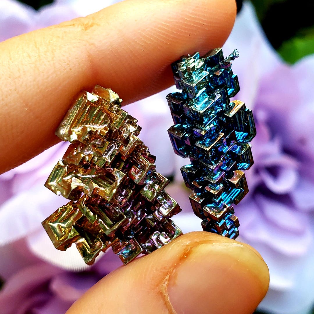 Natural Bismuth Ore - Rainbow Bismuth - Metal Crystal - Bismuth Crystal ...