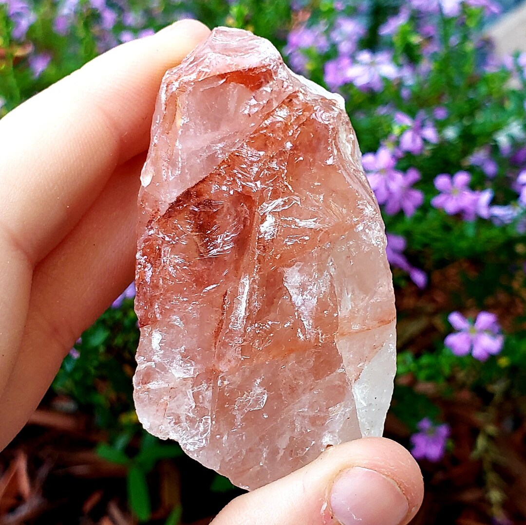 Red Hematoid Quartz Also Known as Fire Quartz Rough Raw - Etsy Australia