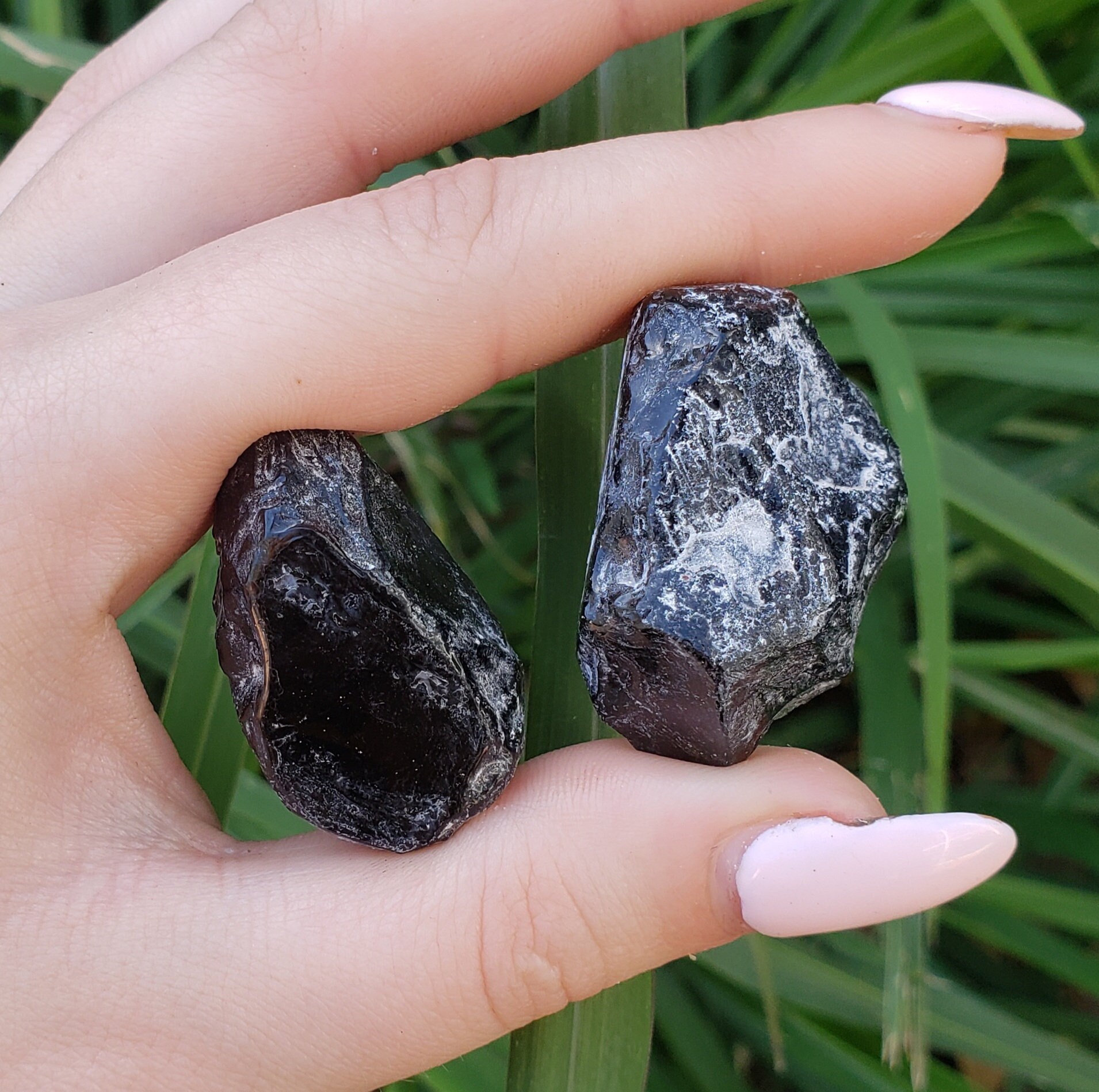 Apache Tears Volcanic Obsidian Natural Healing Crystal Gemstone Rough ...