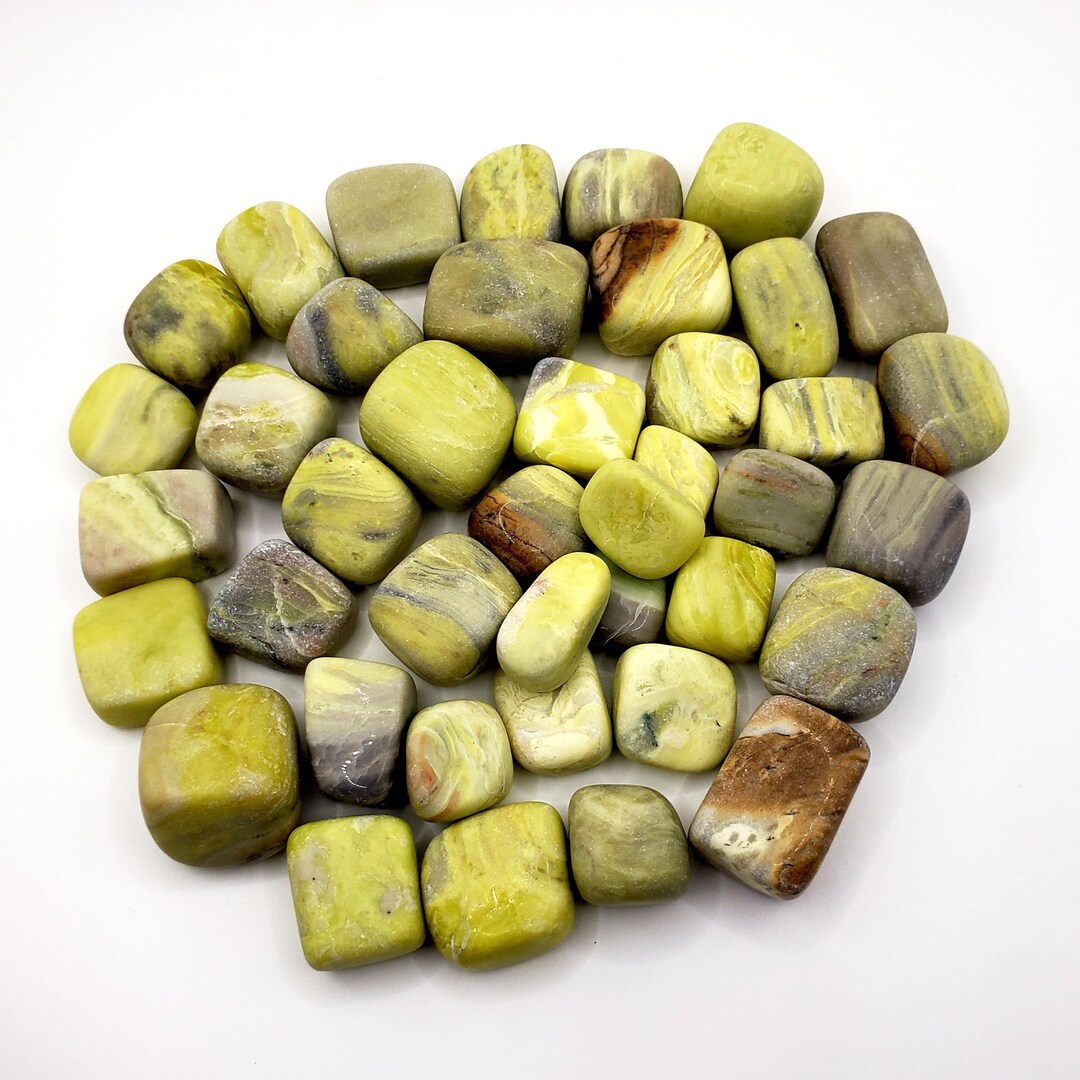 Infinite Stone Serpentine Tumbled and Hand Polished Natural ...