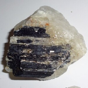 Black Tourmaline Matrix in Quartz With Multi Colored Mica Schorl From ...