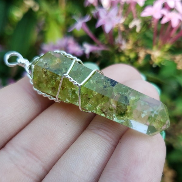 Peridot Necklace - Etsy