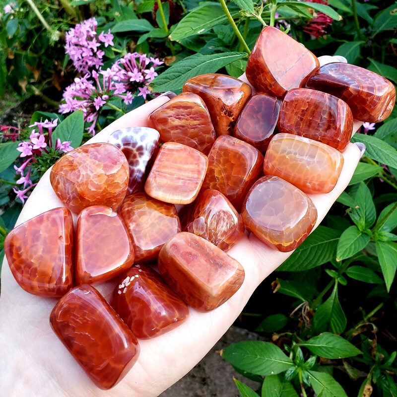 Tumbled Agate Stones - Etsy