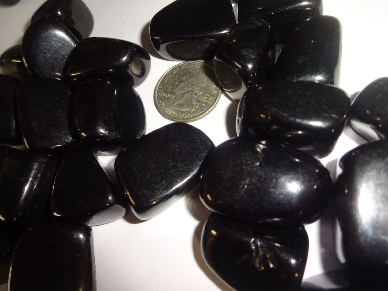 Jet Gemstone Tumbled & Hand Polished Natural Metaphysical | Etsy