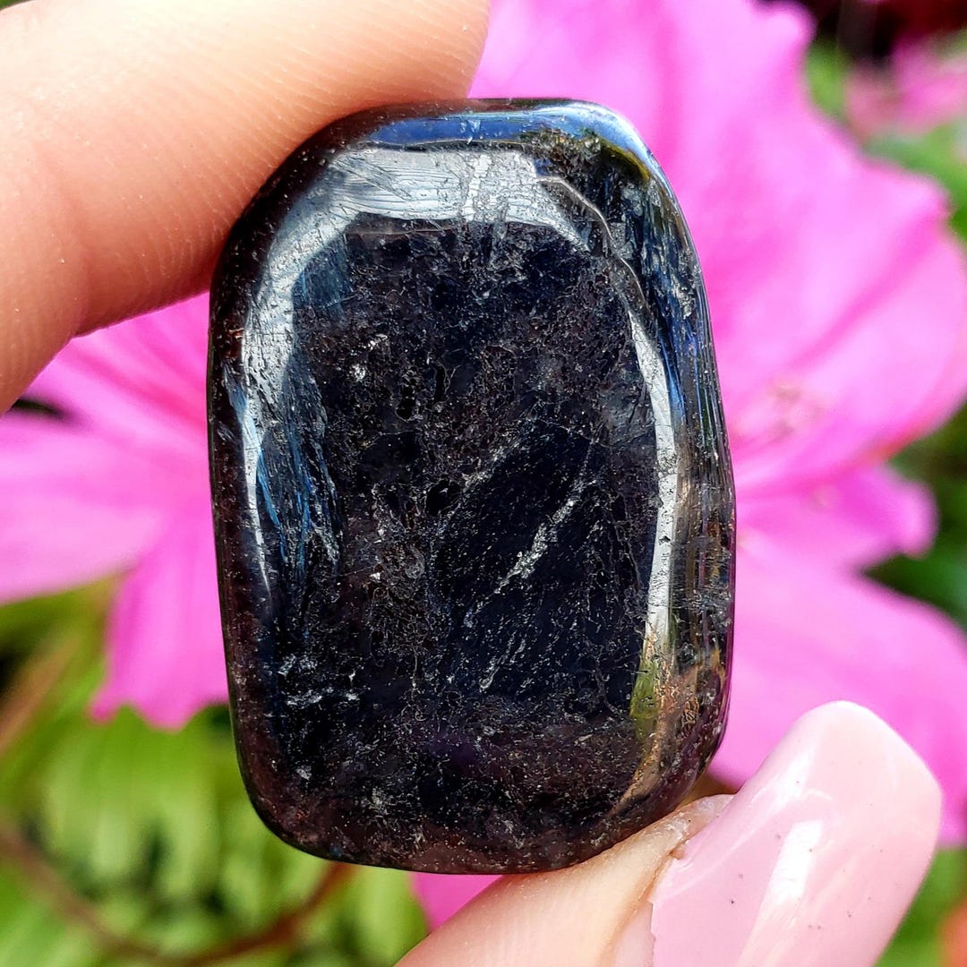 Astrophyllite - A Grade Tumbled & Hand Polished Natural Healing Crystal ...