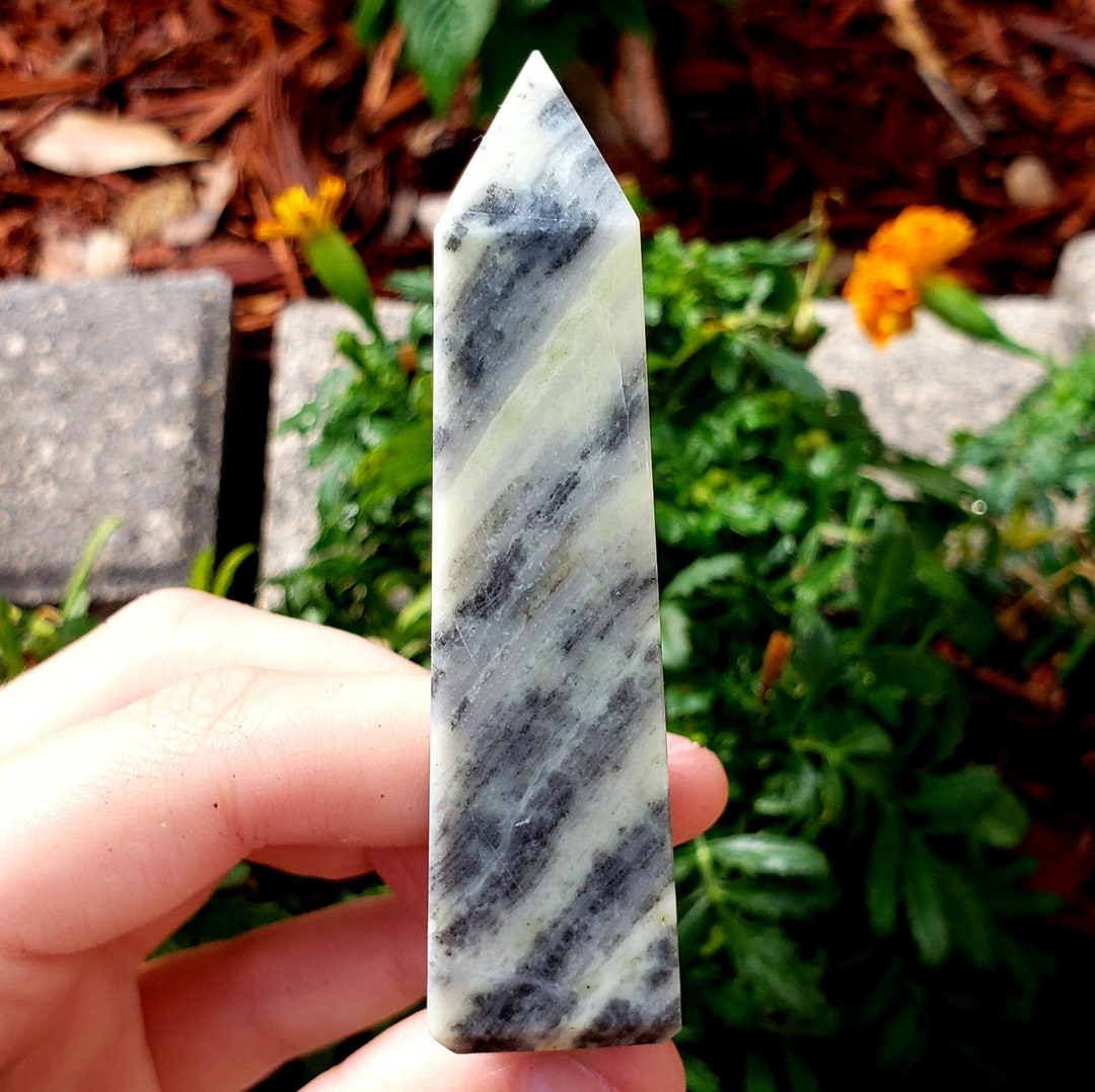 Infinite Stone Natural Crystal Healing Gemstone Tower / Wand - Etsy