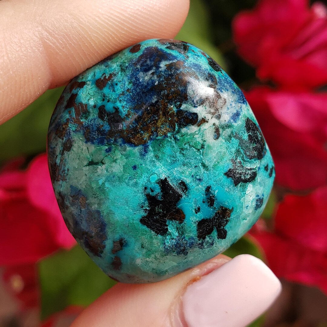 Shattuckite Tumbled Polished Natural Crystal Metaphysical Healing ...