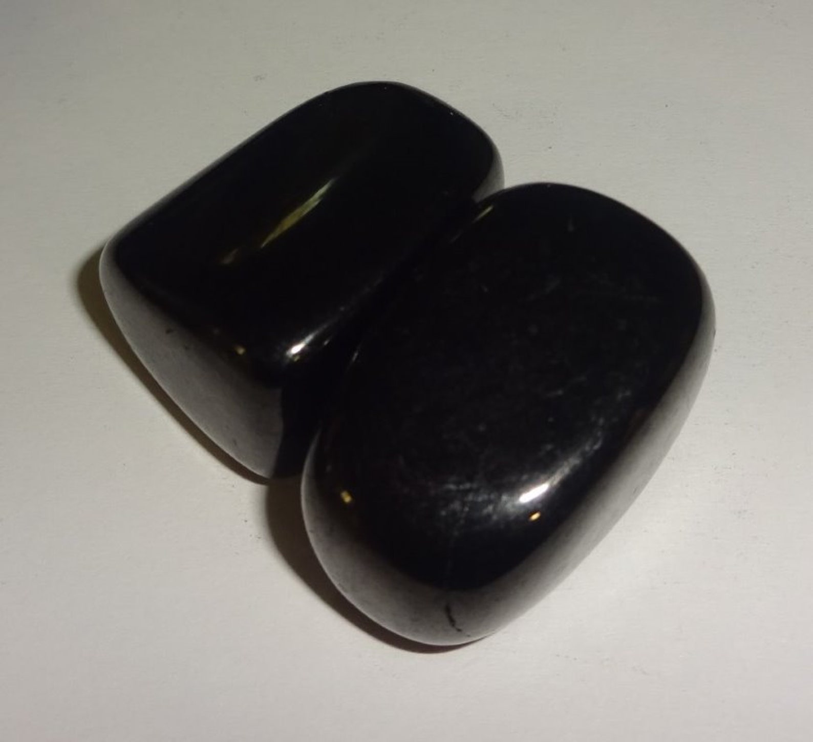 Jet Gemstone Tumbled & Hand Polished Natural Metaphysical Crystal ...