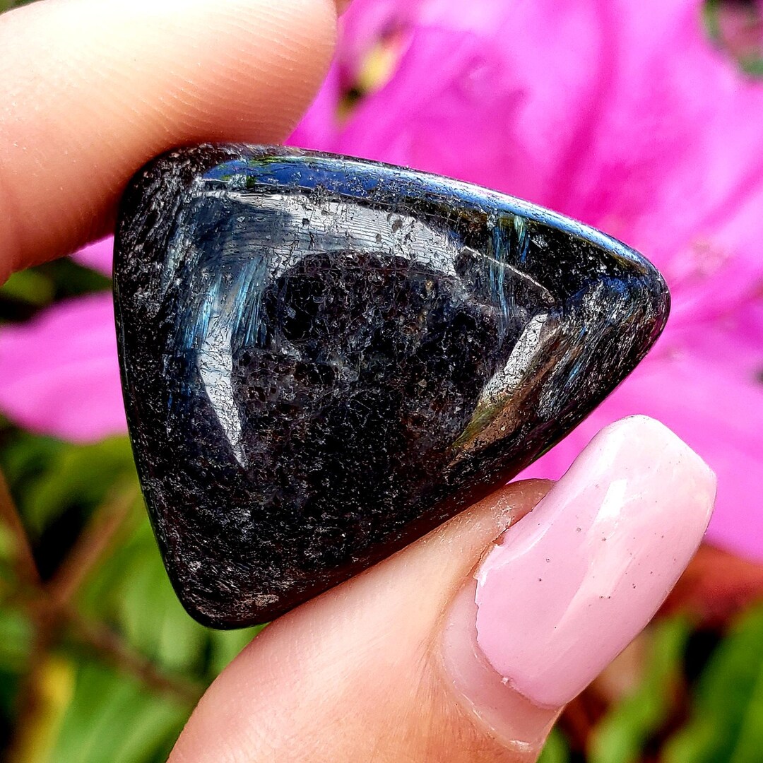 Astrophyllite - A Grade Tumbled & Hand Polished Natural Healing Crystal ...