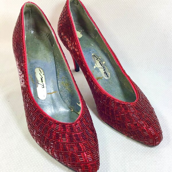 Red Ruby Slippers - Etsy
