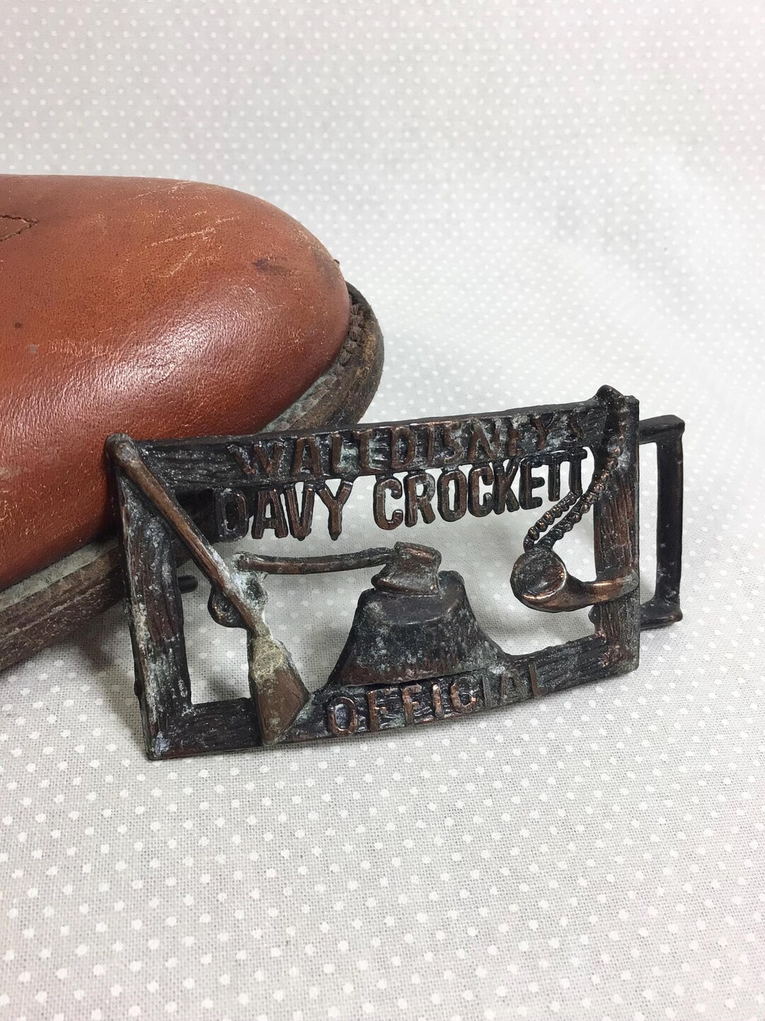 1950s Davy Crockett Belt Buckle by Disney 1.5” X 3” - Etsy