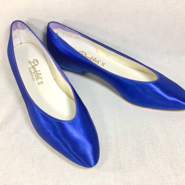 Blue Ballet Flats - Etsy