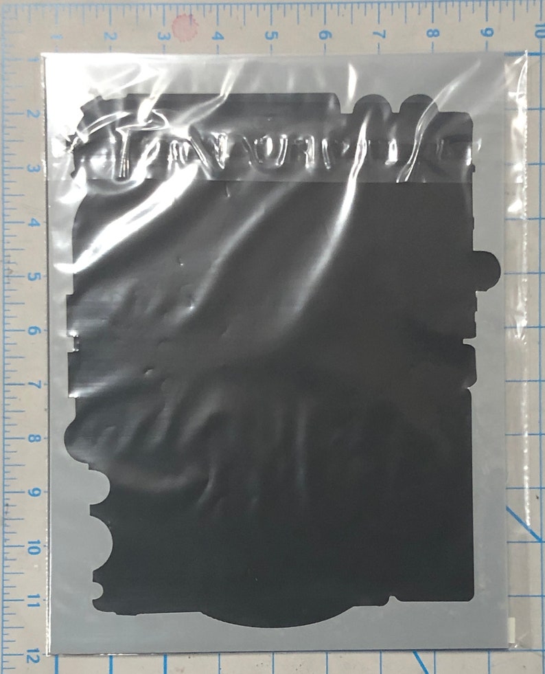 Bio Skull Stencil Design Laser Cut 10 Mil Reusable Mylar for Airbrush ...