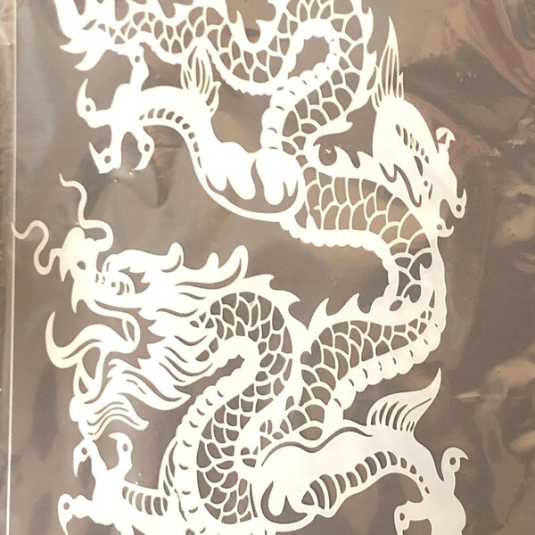 Chinese Stencil - Etsy