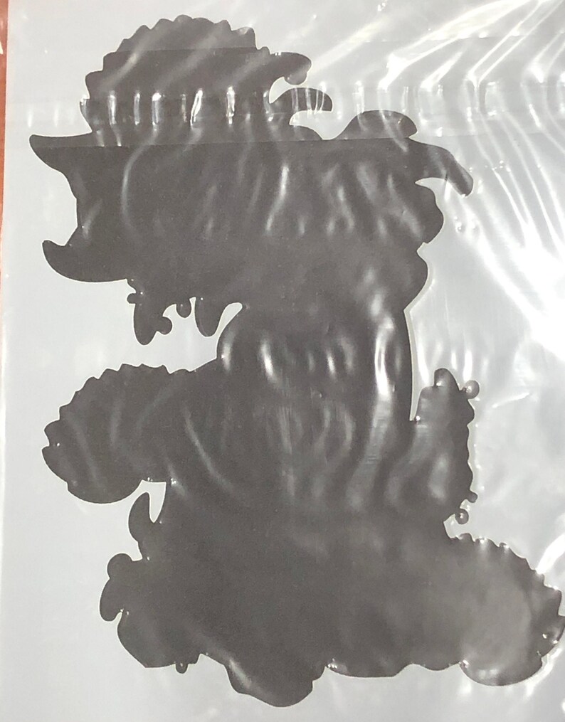 Orientals Koi Fish Design 10 Mils Reusable Mylar for Airbrush Painting ...