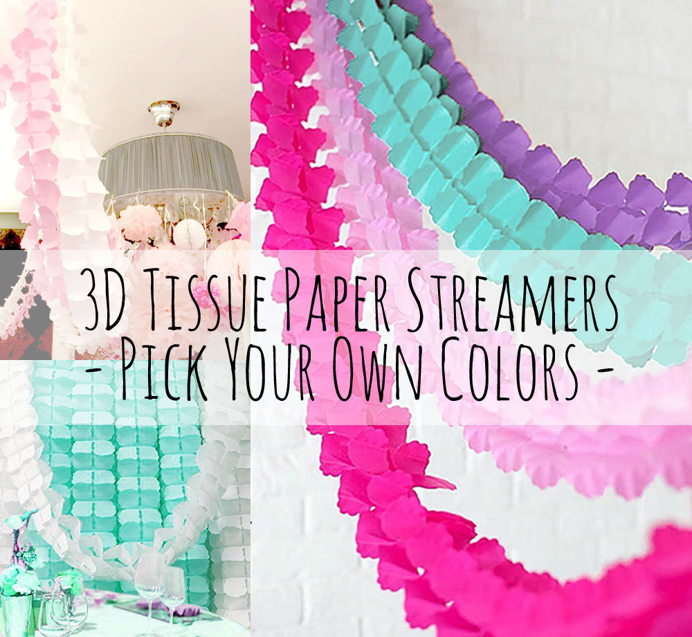 Diy Tissue Paper Streamers