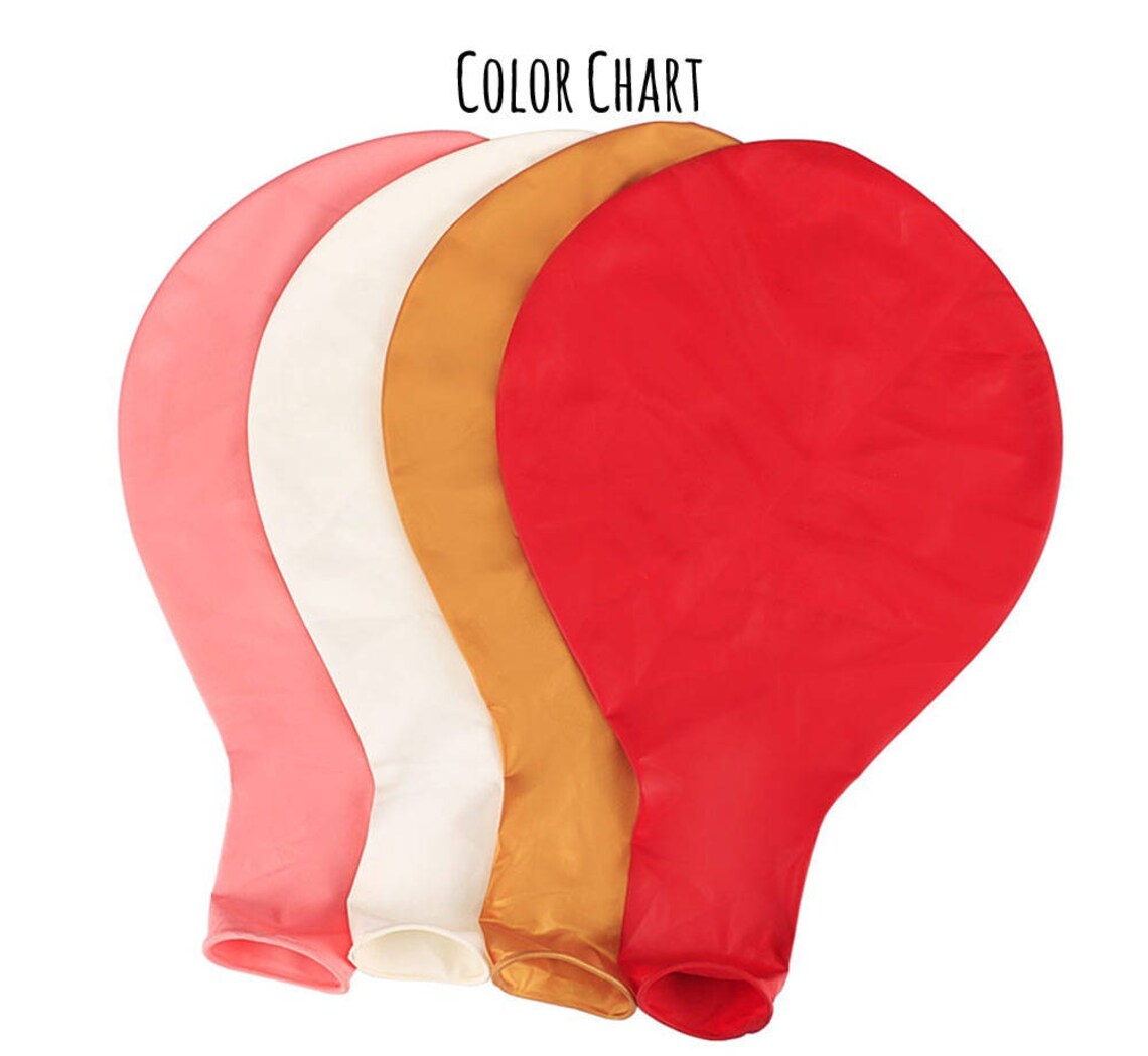 36 Jumbo Red Balloon Big Pink Balloon Giant Gold | Etsy