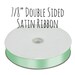 Mint Green Ribbon, Satin Ribbon, 7/8" Ribbon, Grosgrain Ribbon, Gift ...