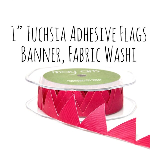 Hot Pink Washi Tape - Etsy