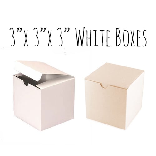3 X 3 X 3 Clear Boxes Wedding Favor Boxes Gift Box - Etsy