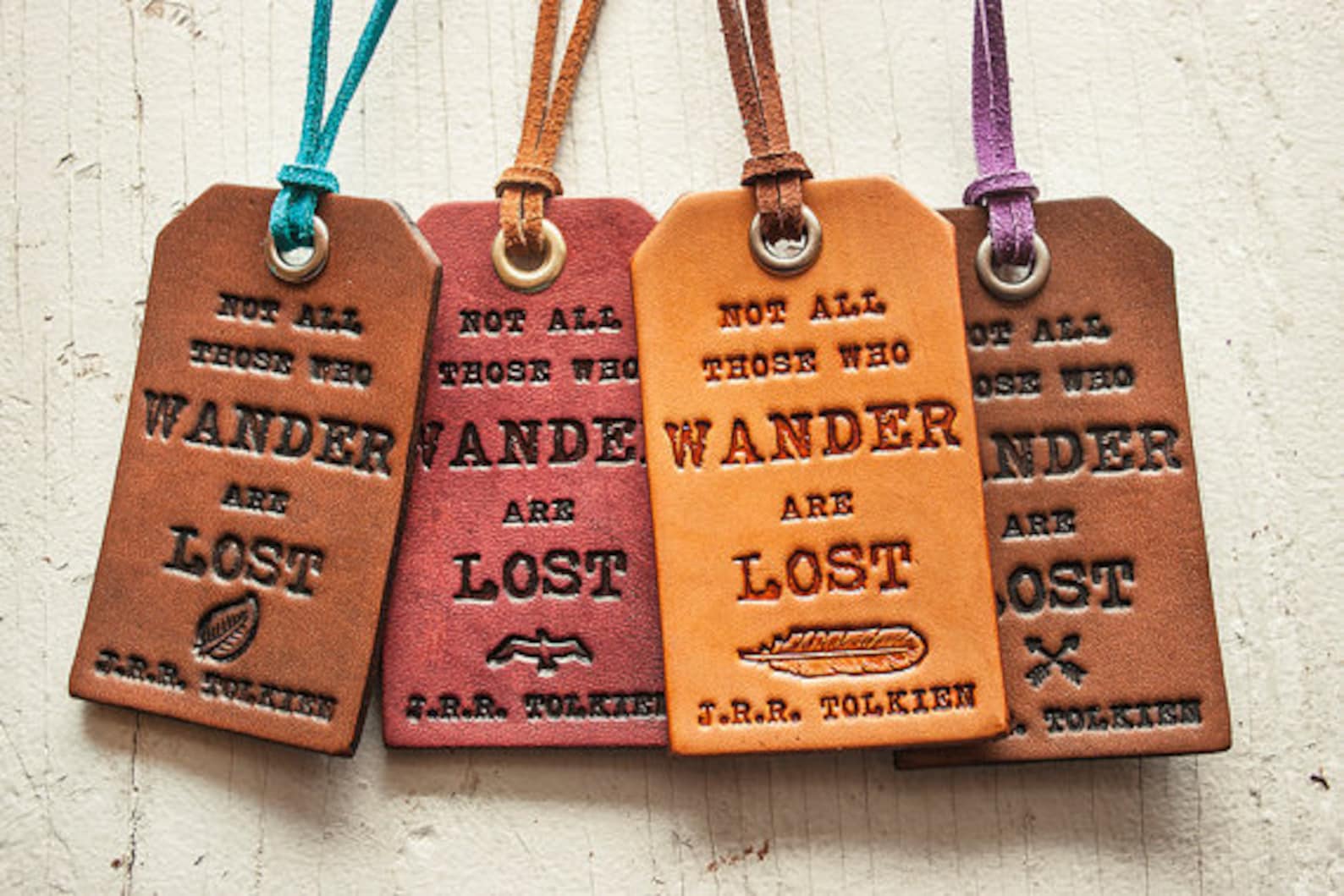 100 Leather Hang Tags, Gold Foil Leather Tag, Gold Eyelets Tag，custom ...