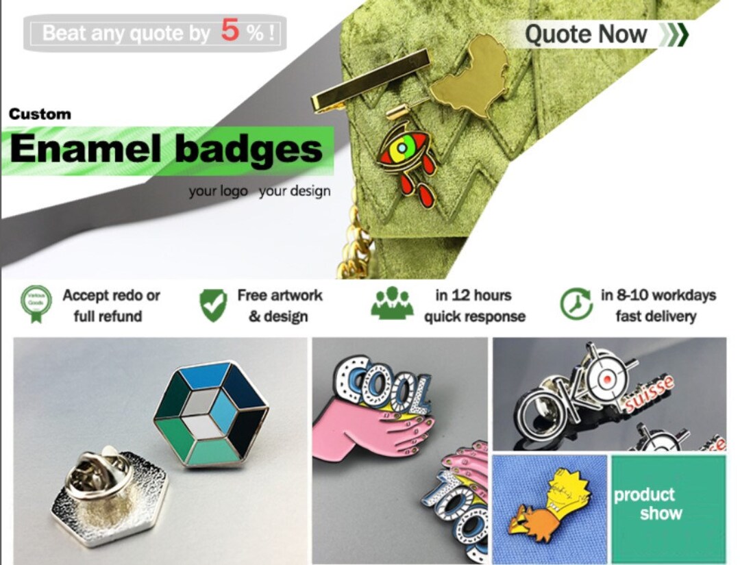 100 Stück Emaille Pin Set Pins Emaille Pins Revers Pin Hart Emaille Pin ...