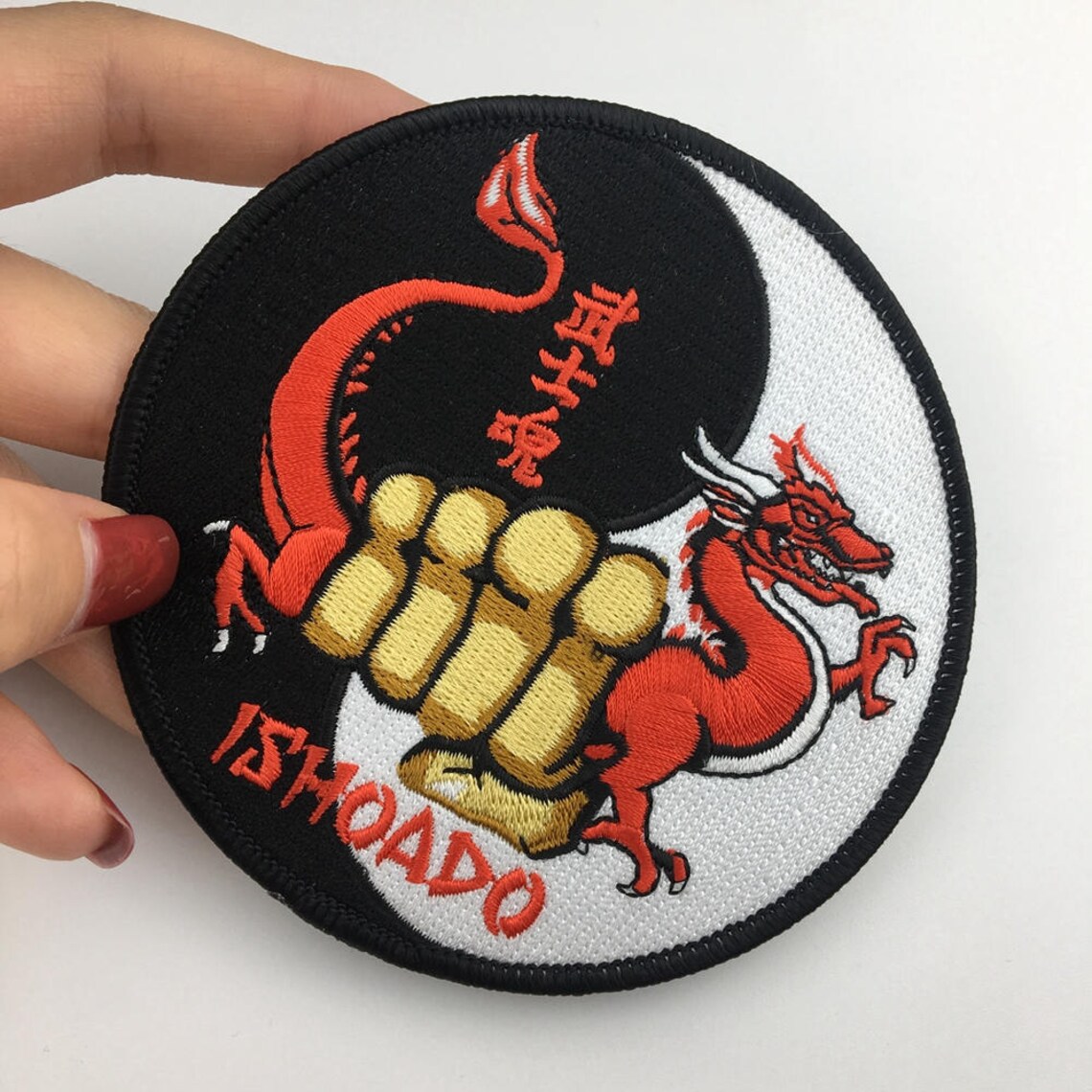 50 Custom Embroidered Badge Iron on Embroidered Badge Custom - Etsy