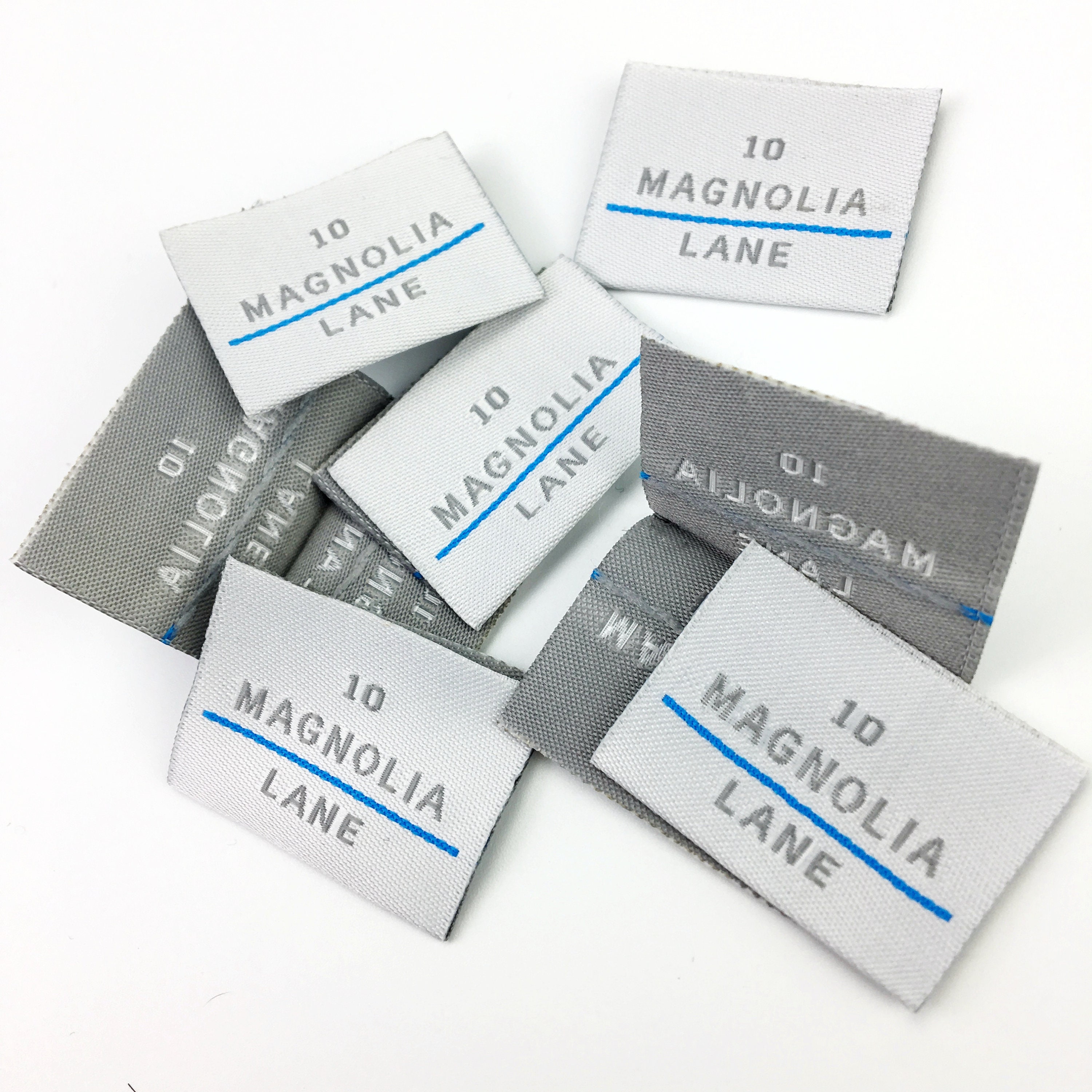 600 Sew-In Woven Label-Up to 8 Color HD woven clothing | Etsy