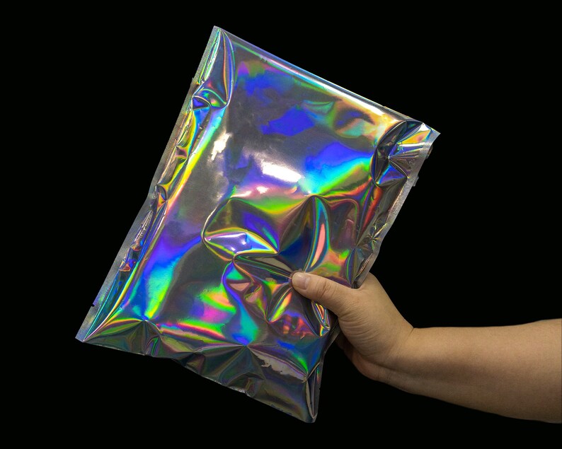 Personalized Holographic Bag Personalized Holographic Bag | Etsy