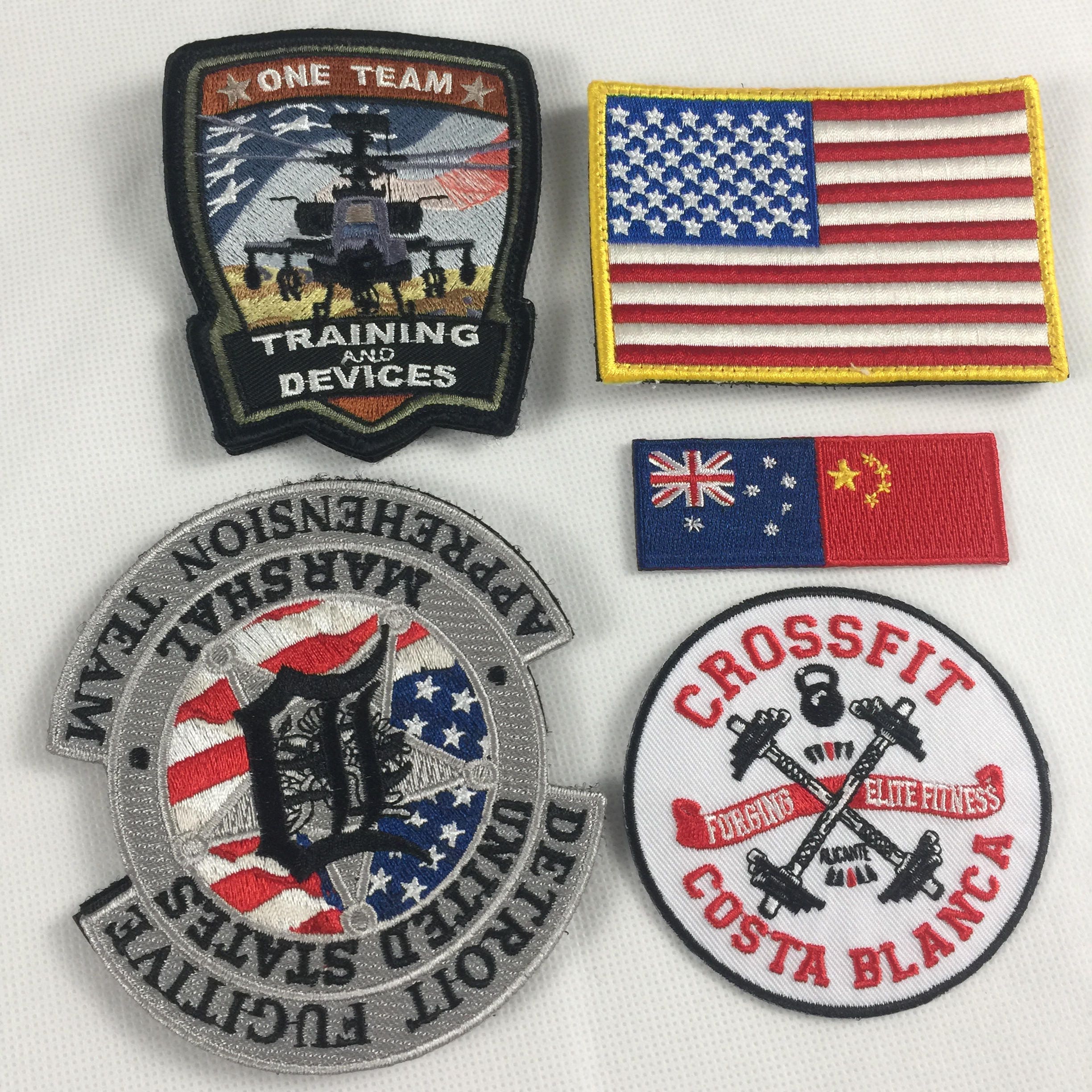 25 Custom Iron On Patches Custom Name Patches Clothing Etsy