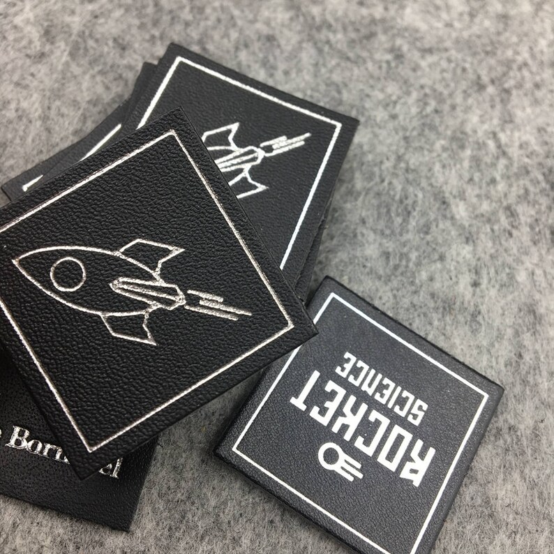 50 Gold Foil Leather Patch Silver Foil Leather Patch Luxury | Etsy