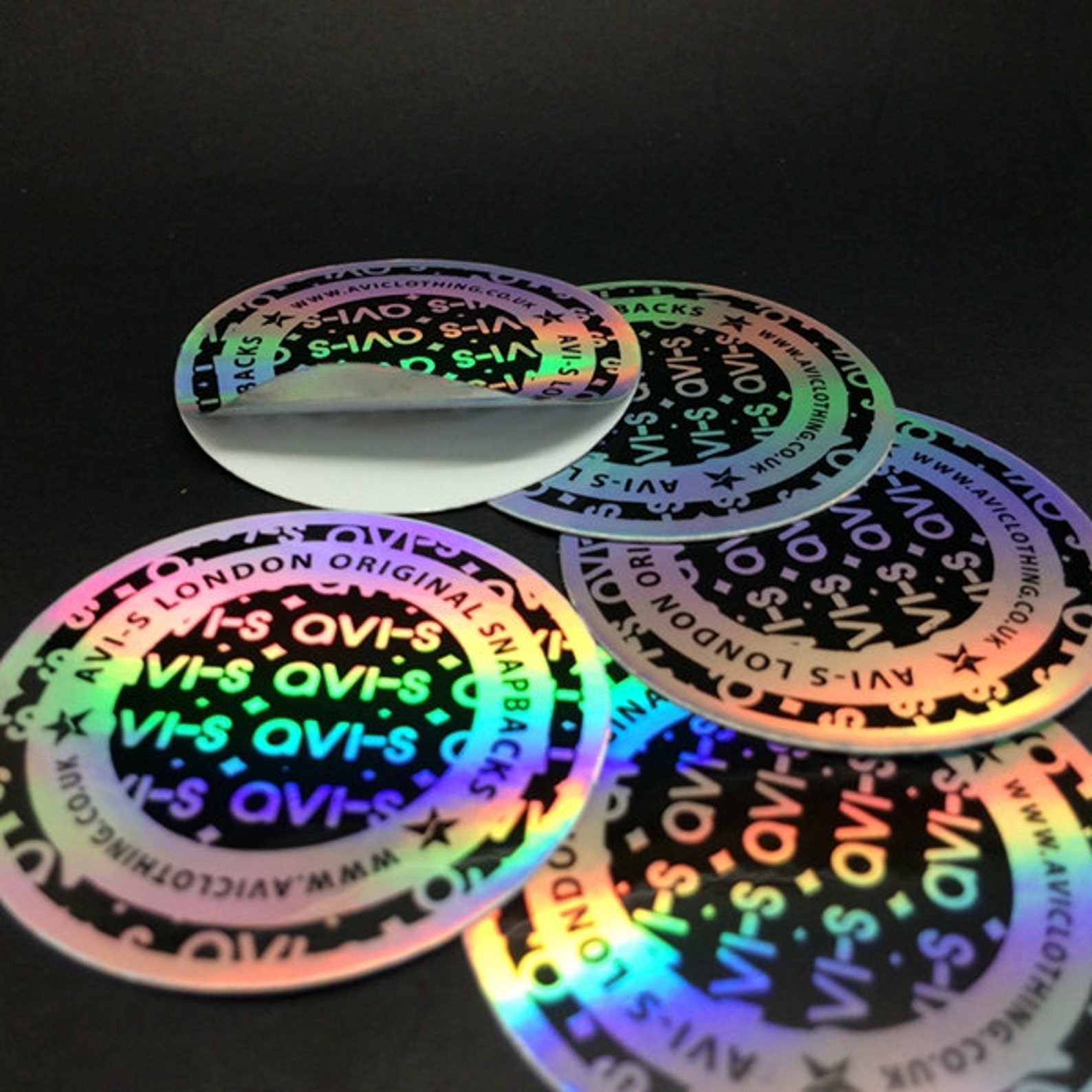 100pcs Custom Hologram Sticker, Stickers Hologram Design,hologram ...