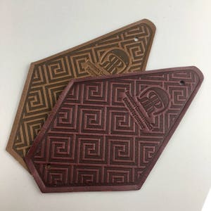 50 Custom Leather Labels, Jeans Patches, PU Leather Patch, Custom ...