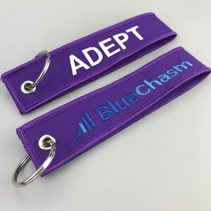 Flight Keychain, Flight Key-chain, Flight Tag, Embroidery Flight Tag ...