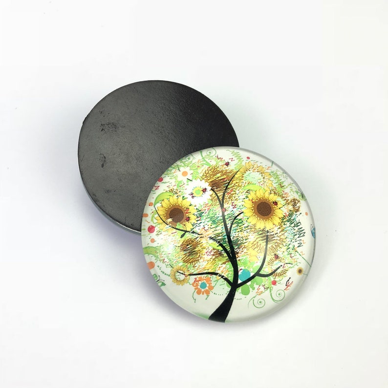 50pcs Custom Rubber Magnet Fridge Magnet Assorted Glass - Etsy