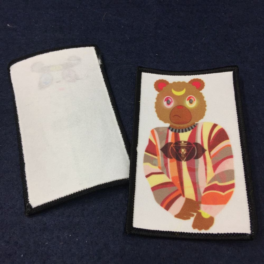 50 silk screen patches screen printed patches printed | Etsy