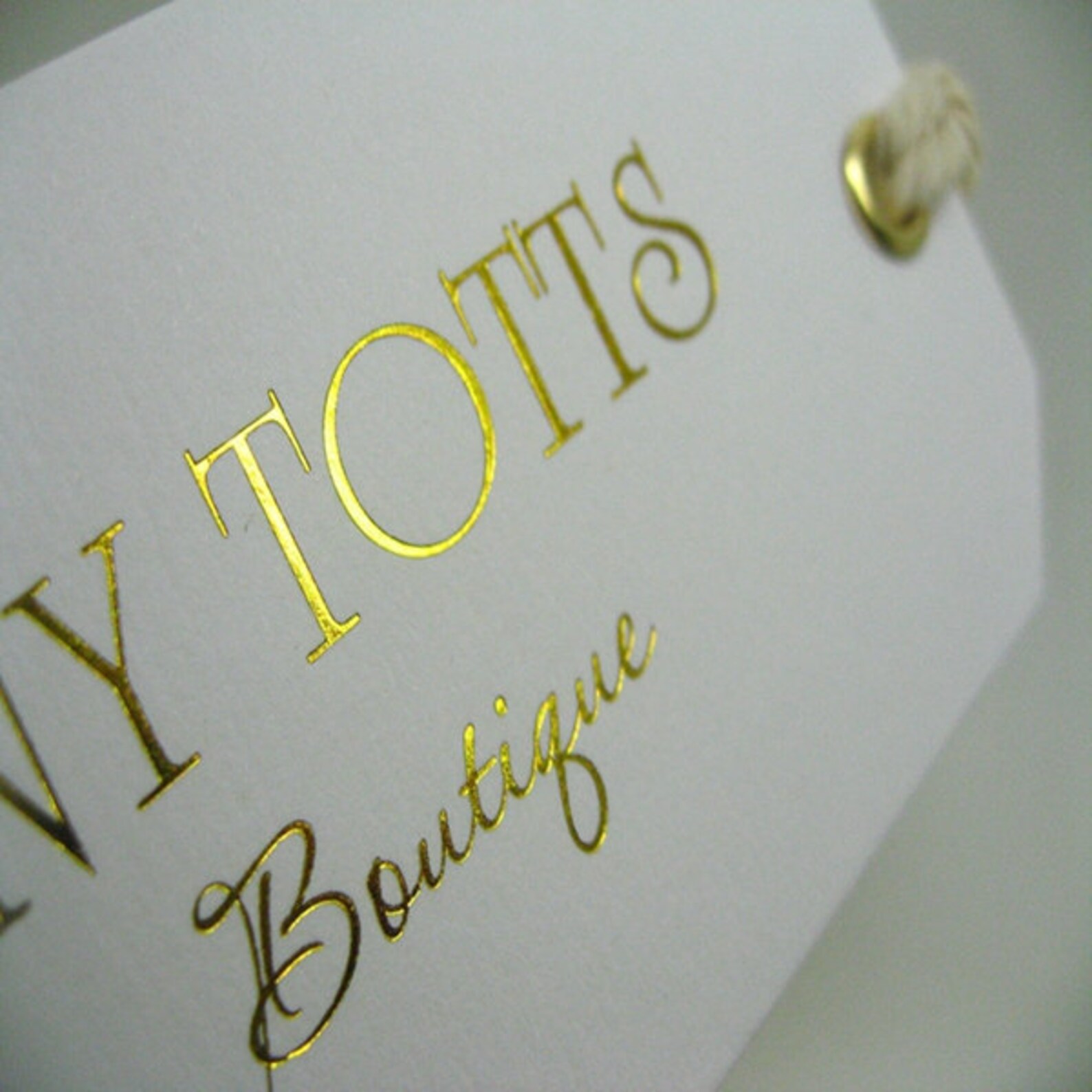 500 Gold Hang Tags Custom Gold Hang Tags Gold Foil Hang Tags | Etsy