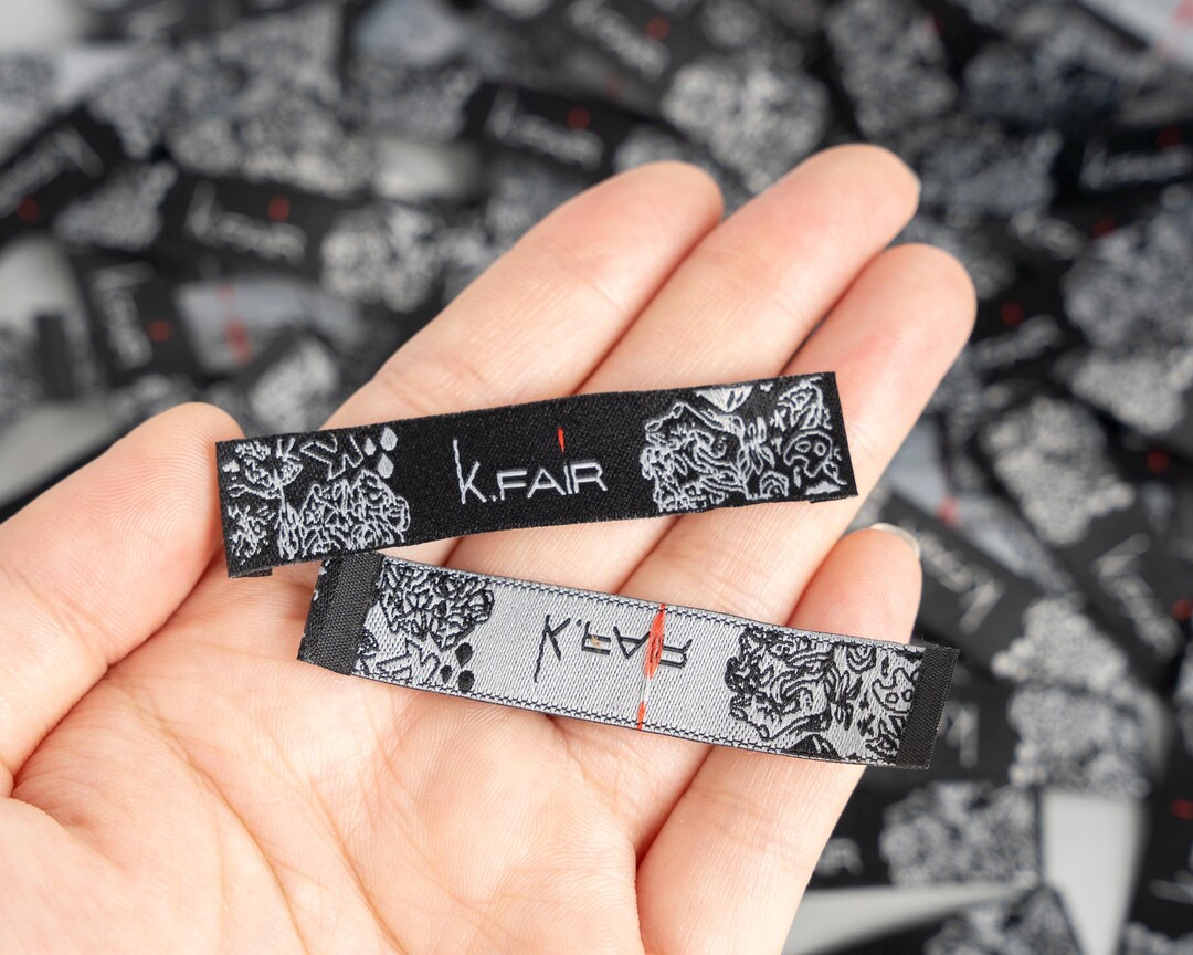 Custom Clothing Labels, Personalized Sewing Tags, Add Text or Logo ...