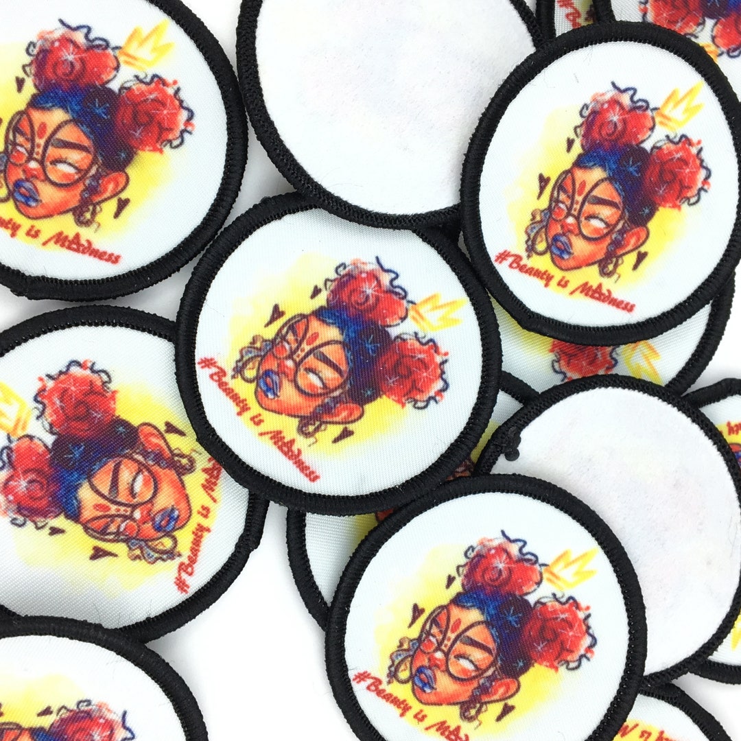 100 Print Patches Custom, Photo Patch, Picture Patch, Sublimated Patch ...