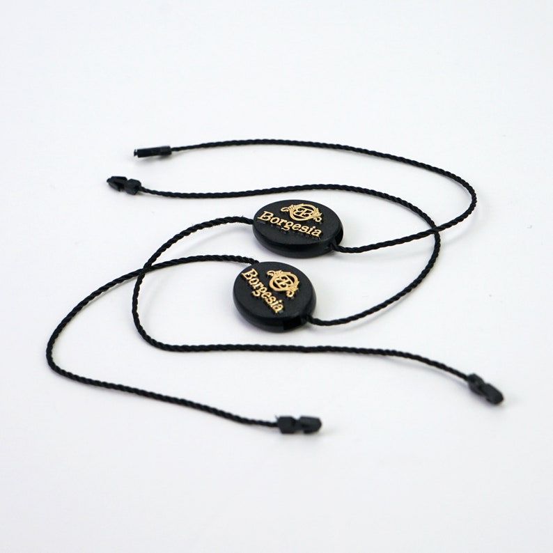 500 Custom Seal Tag Seal Tags Plastic Seal String Custom | Etsy