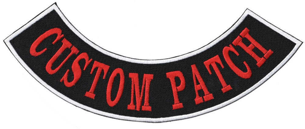 custom rocker patches for jackets custom biker rocker | Etsy