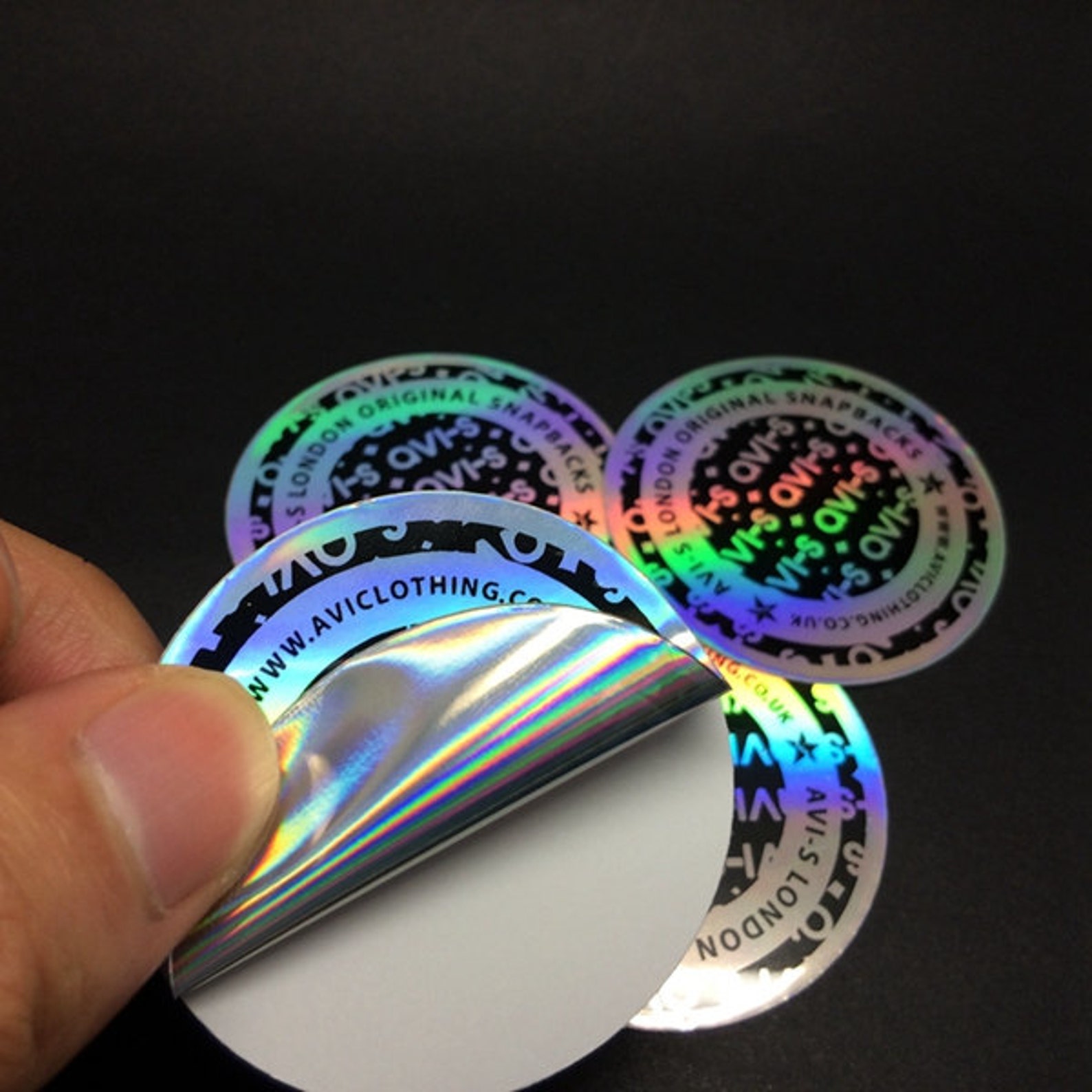 100pcs Custom Hologram Sticker, Stickers Hologram Design,hologram ...