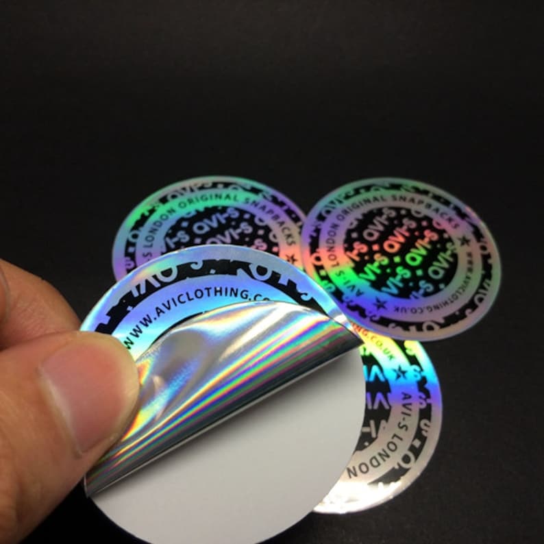 100pcs Custom Hologram Sticker Stickers Hologram - Etsy 100pcs Custom Hologram Sticker Stickers Hologram - Etsy
