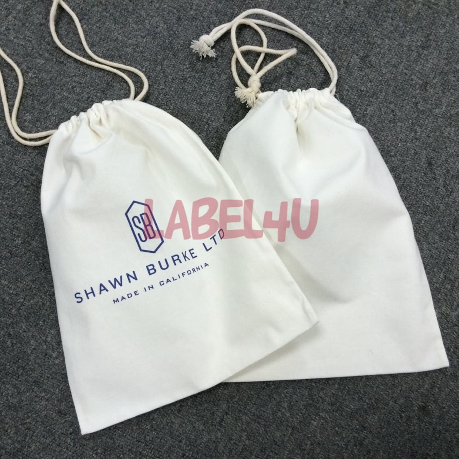 100 Drawing String Dust Bag Custom Cotton Bag Custom - Etsy